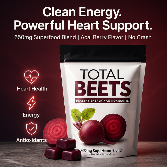 Total Beets™ – Clean Energy + Heart Support (Limited Time Deal ...